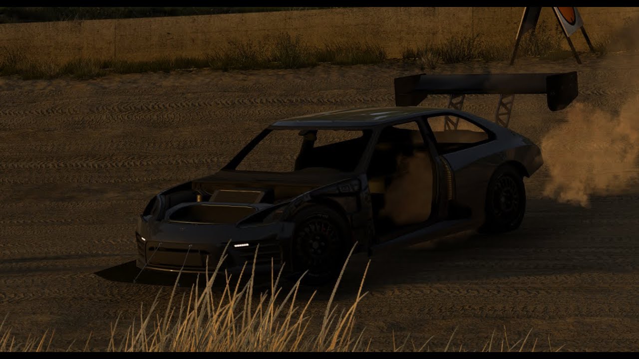 BeamNG.drive: Dirt Oval 1 Lap (0:8:982) - YouTube