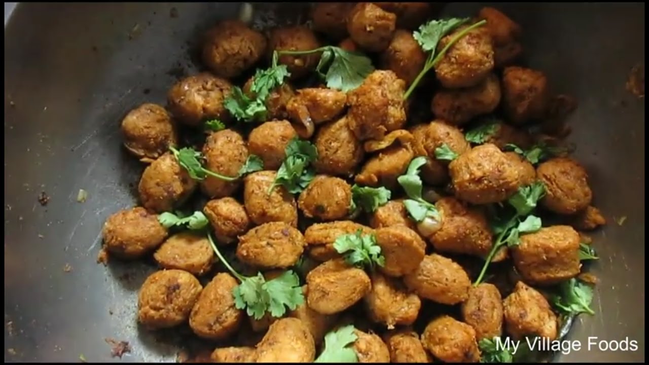 HOW TO MAKE SOYA CHUNKS FRY { meal maker fry } - YouTube