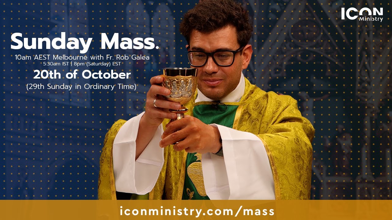 Sunday Mass with Fr. Rob Galea 20/10/2024 - YouTube
