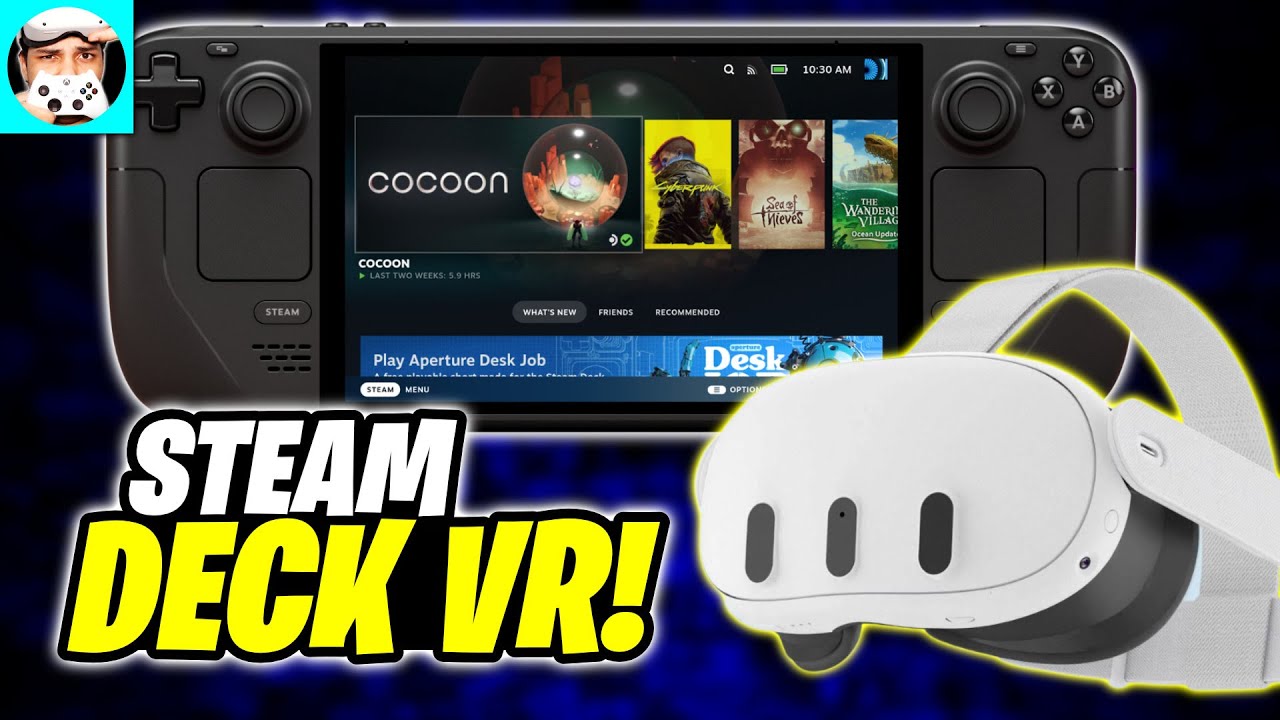 STEAM DECK VR! O PRÓXIMO VR DA VALVE!!! - YouTube