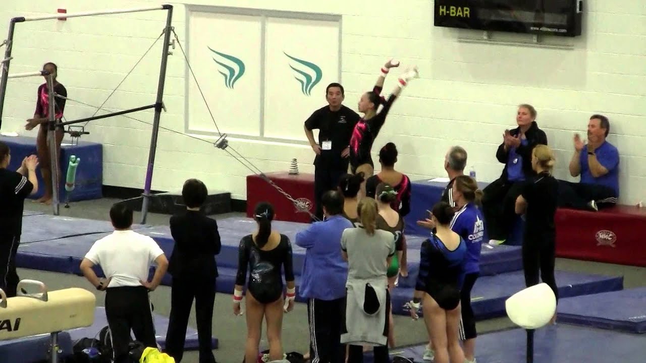2014 MD State Gymnastics Championships - Emma Marchese, Uneven Bars ...