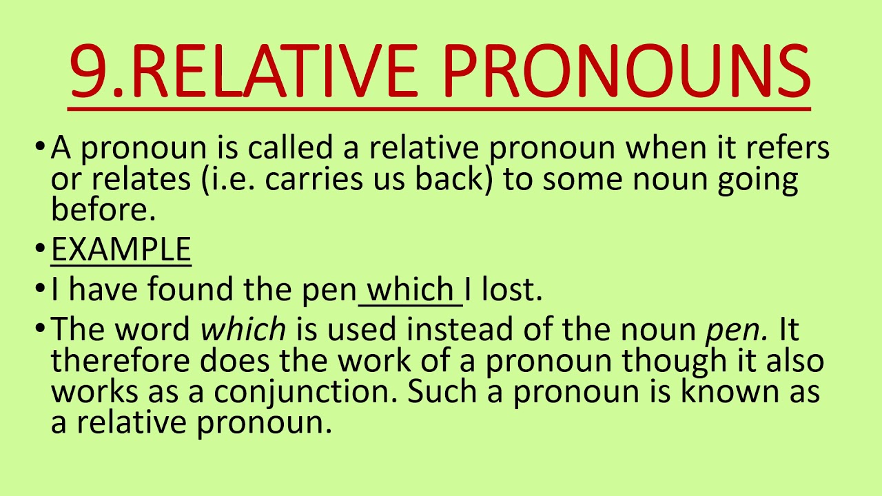 Class 7th English Lecture 2 Lesson 5 Pronouns PC Wren s Grammar Class 7th English Lecture 2 Lesson 5 Pronouns PC Wren s Grammar
