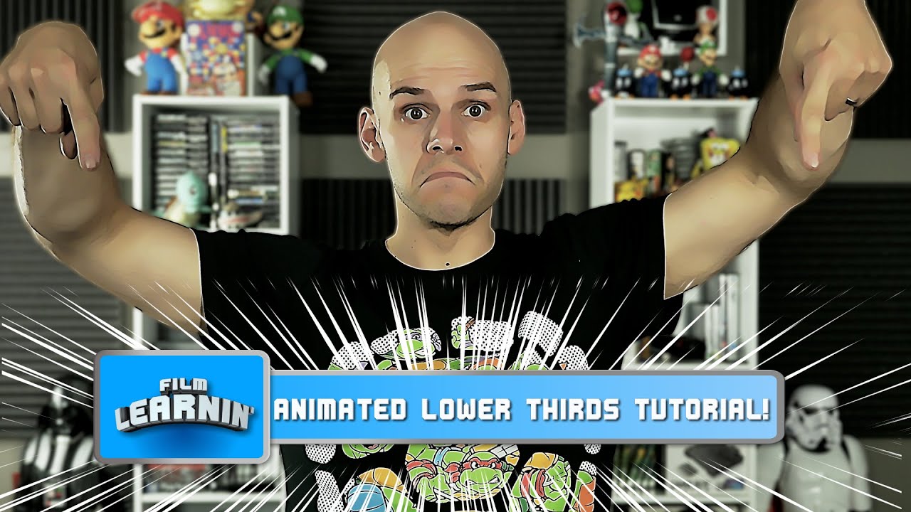 Film Learnin: Animated Lower Third Tutorial! - YouTube