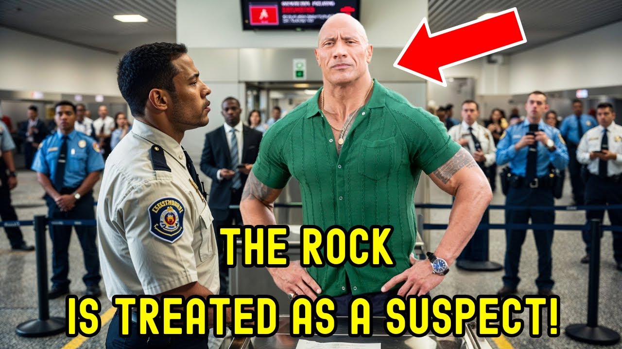 The Rock Was Treated Like a Criminal at the Airport – You Won’t Believe ...