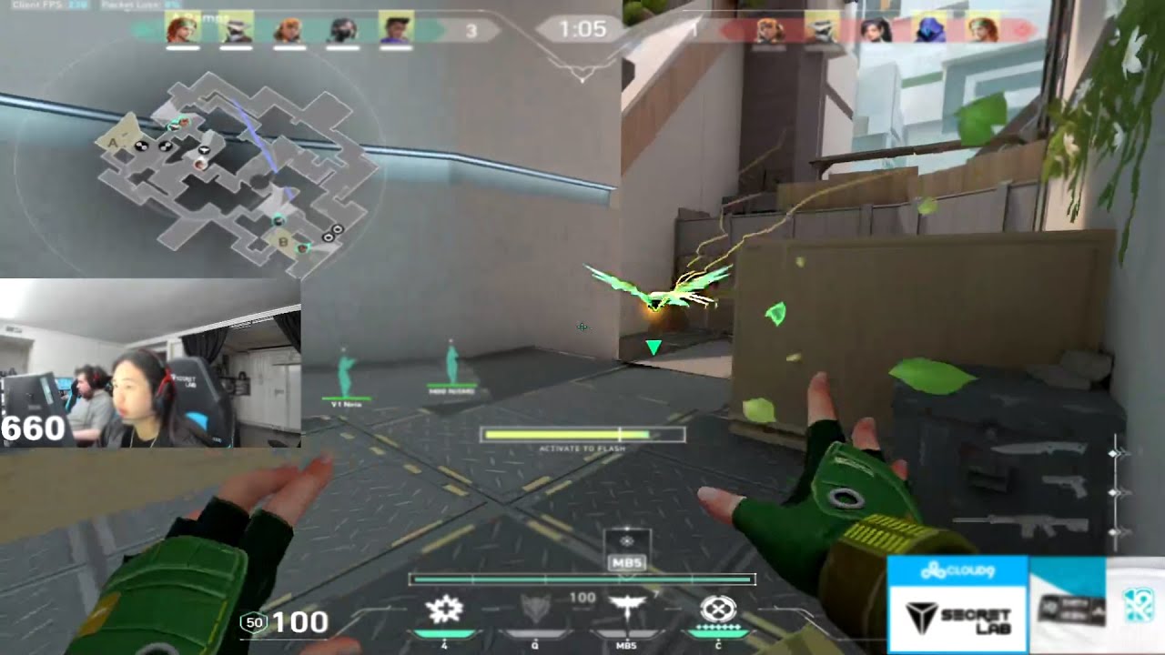 CLOUD9 XEPPAA SHOWING HIS SKYE SKILLS! [ Valorant Pro Replays ] - YouTube