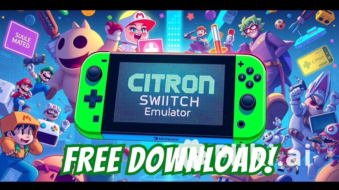 CITRON! New Nintendo Switch Emulator (Legal & Free!) - YouTube