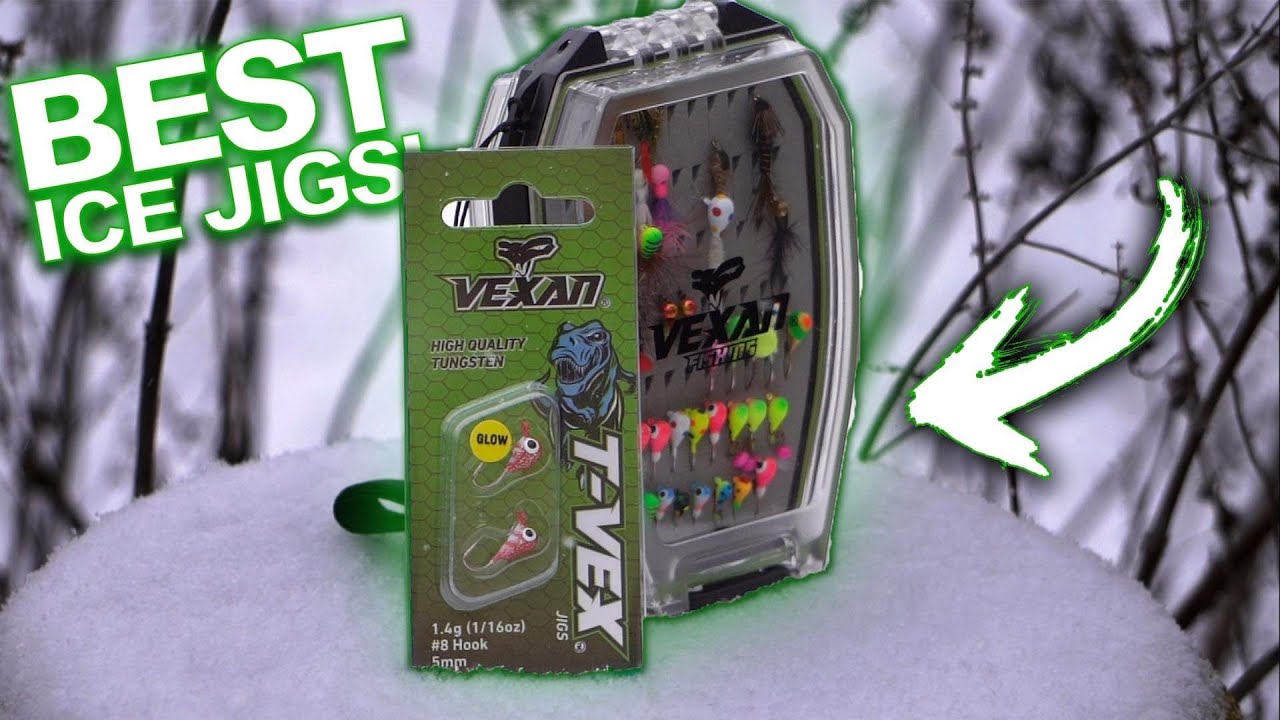 Vexan Ice fishing Rods and T-Vex Tungsten jigs - YouTube