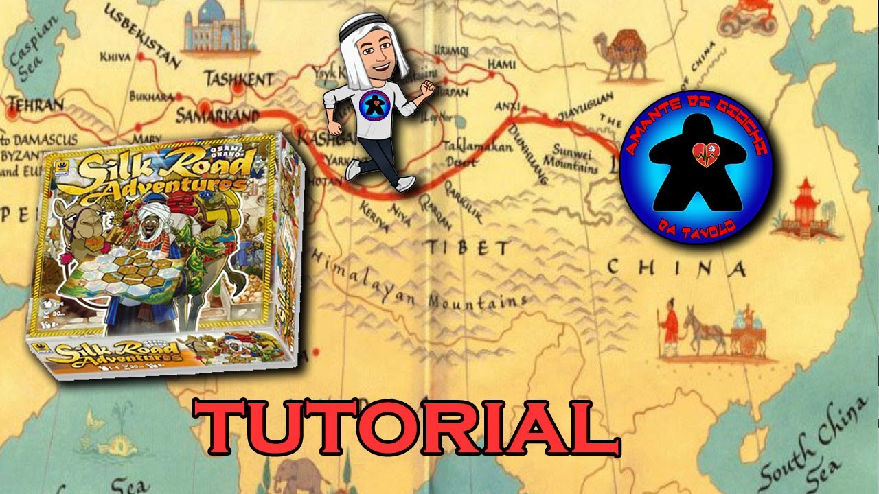Silk Road Adventures - Tutorial - gioco da tavolo - italiano - YouTube