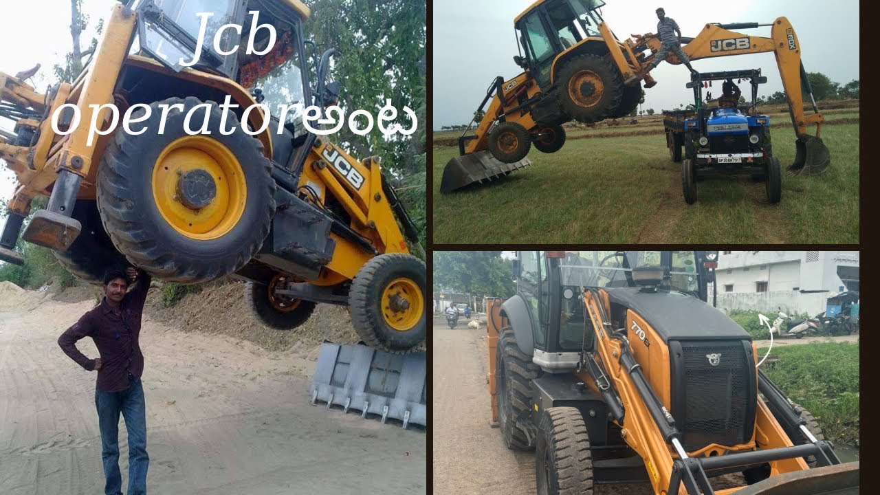 JCB 8 feet’s ekkistadanta ! JCB Operator anta - YouTube