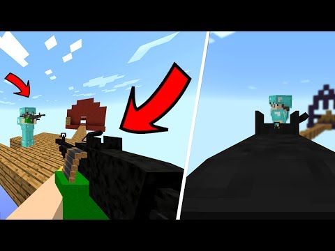 MİNECRAFT'TA AĞIR SİLAH İLE OBSİDYEN SAVAŞLARI !