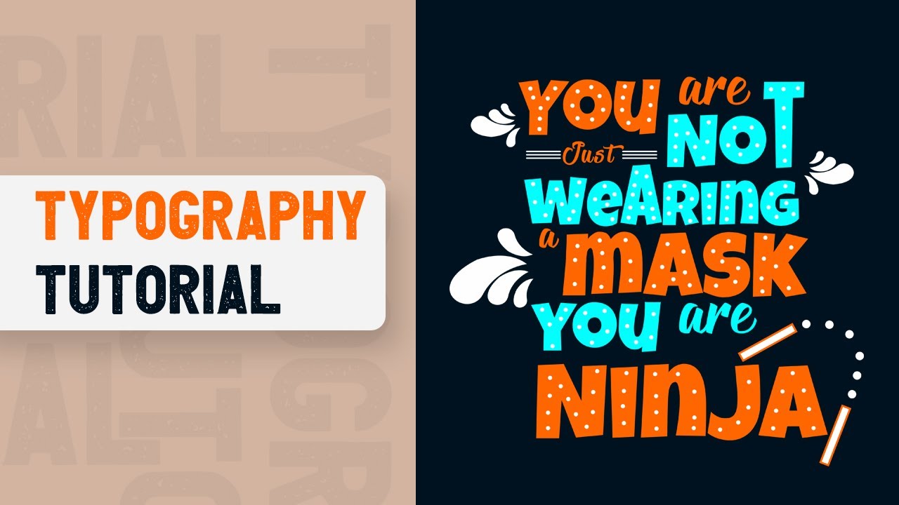 typography tutorials : typography in coreldraw - YouTube