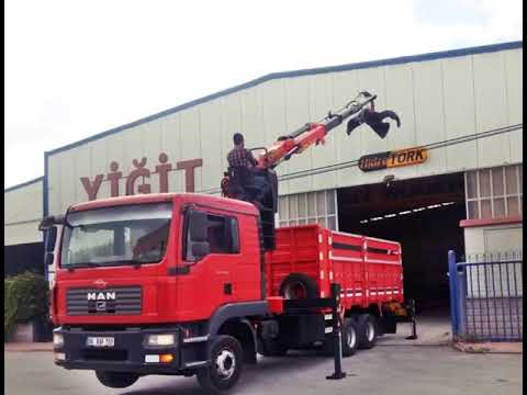 6 TON Z TİPİ TERS KATLANIR HURDA VİNCİ