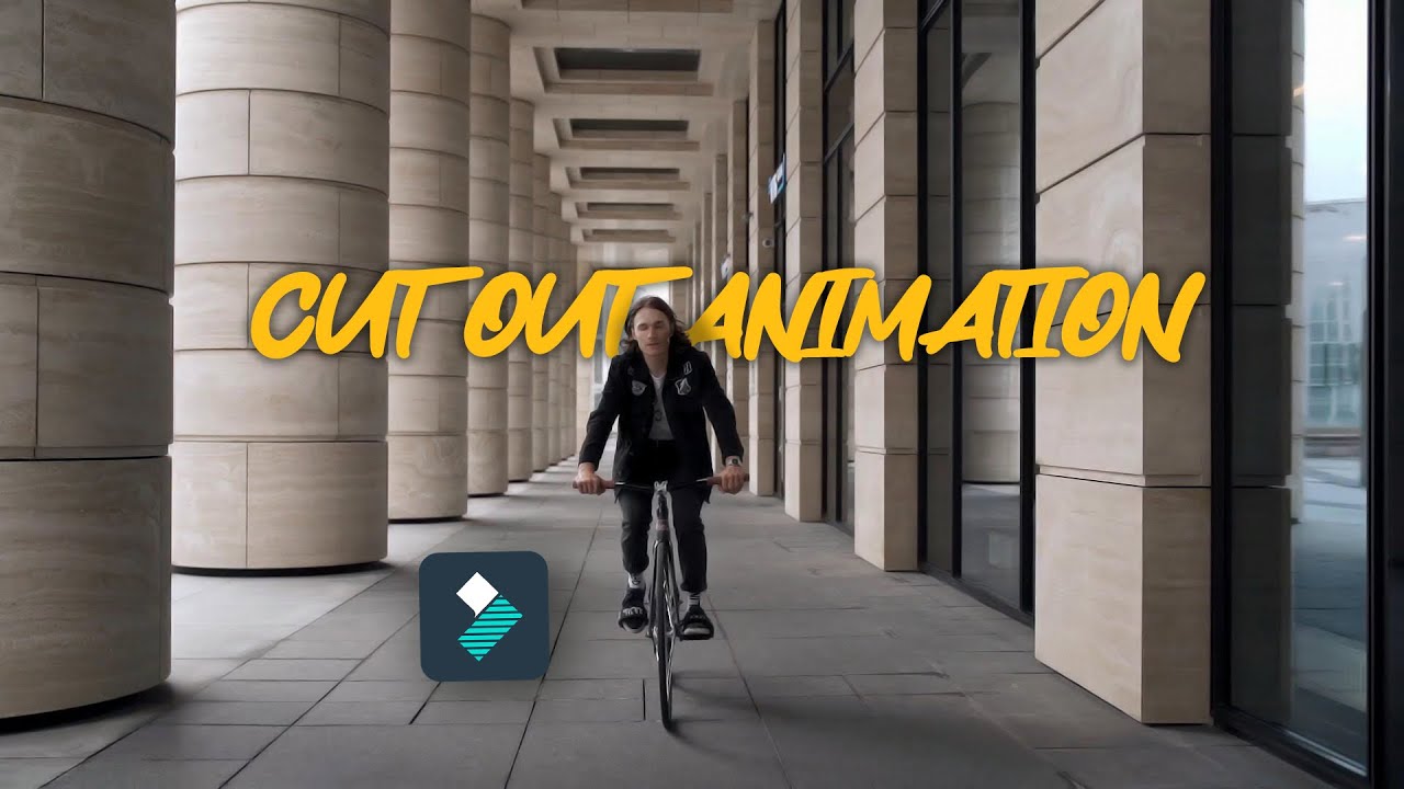 CUT OUT ANIMATION TUTORIAL FILMORA - YouTube