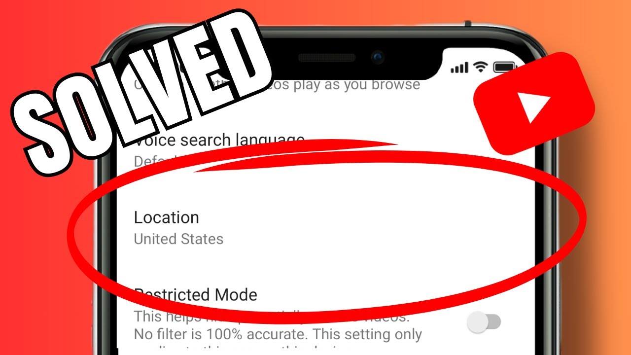 How to update your location settings on YouTube? - YouTube