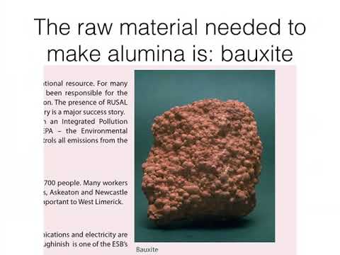 RUSAL Aughinish : A heavy industry, part 1 (3rd yr Geog)