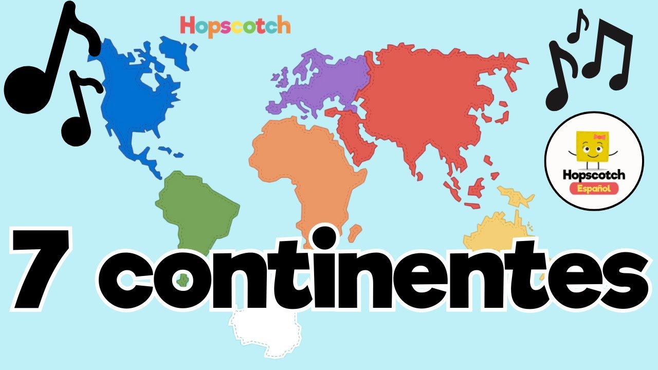 Canción de los 7 continentes (Hopscotch 7 Continents Spanish) - YouTube