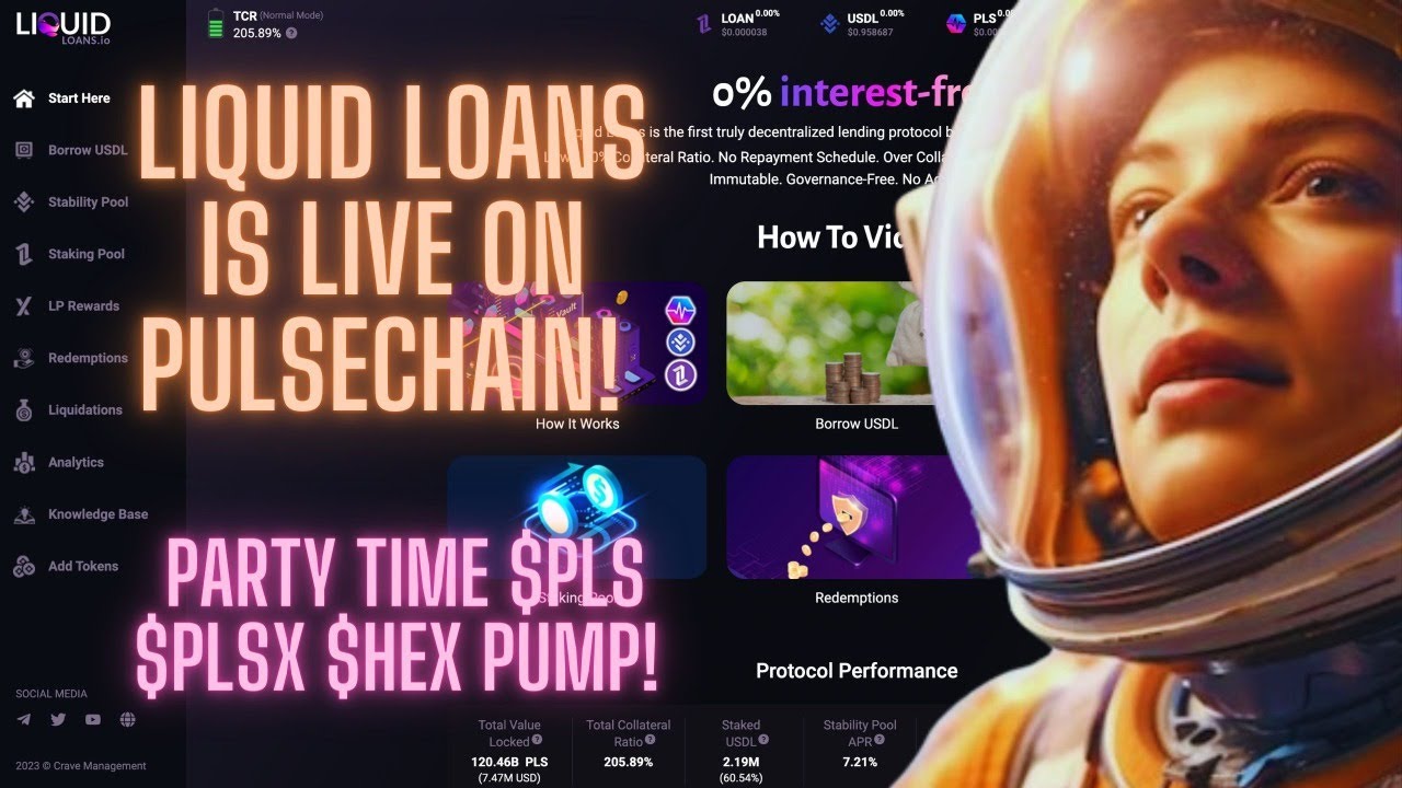 Liquid Loans Is Live On Pulsechain! Party Time $PLS $PLSX $HEX Pump! - YouTube