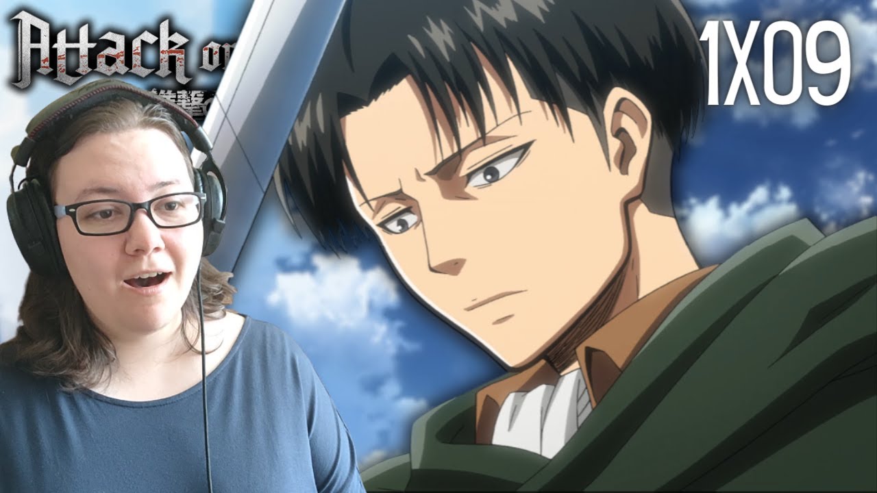 LEVI! LEVI! LEVI! | Attack on Titan Season 1 Episode 9 | Blind Reaction ...