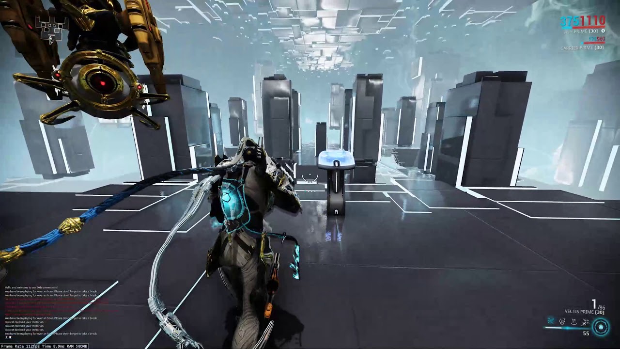 Warframe Vectis Prime Riven - Reduced Recoil to Zero - YouTube