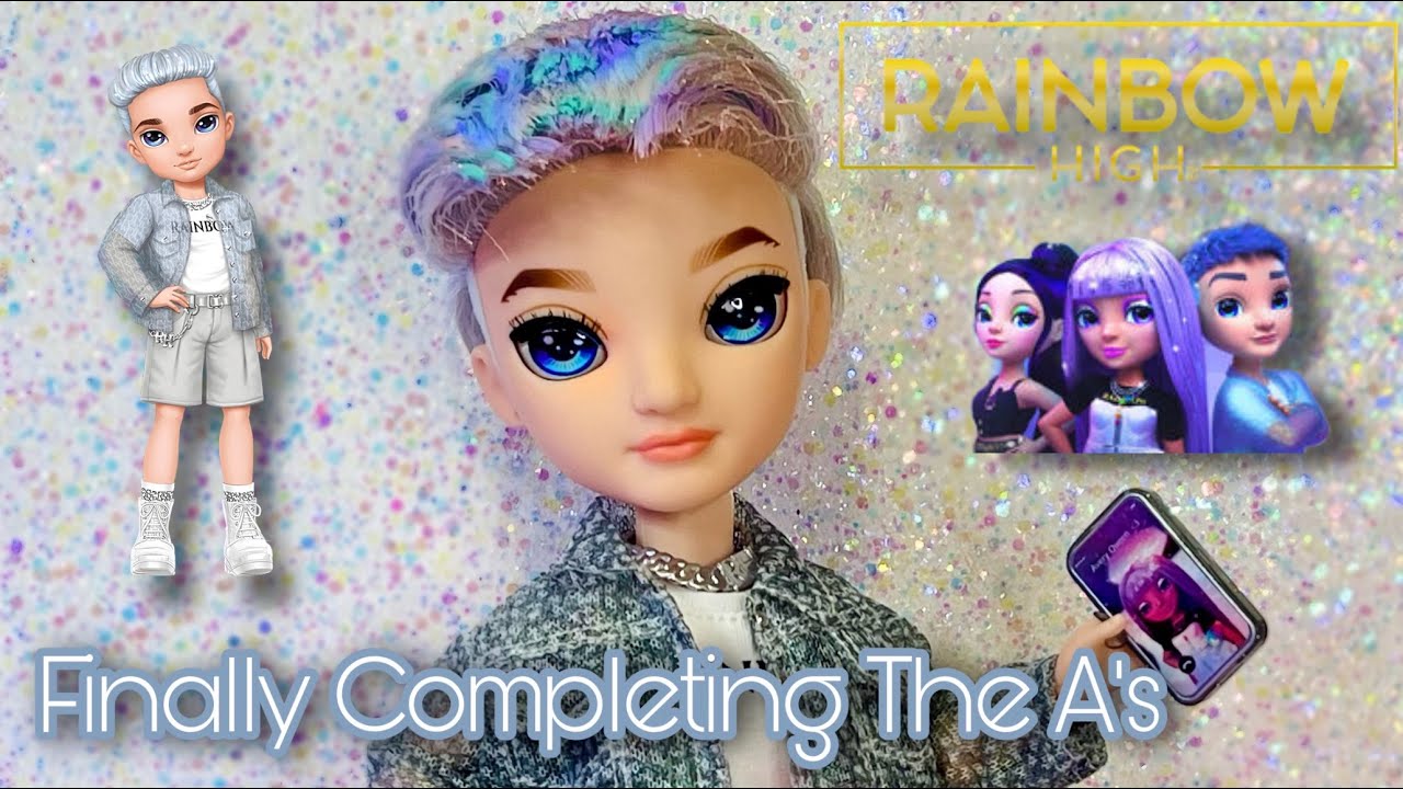 Rainbow High Series 5 Aidan Russell Doll Review and Unboxing! - YouTube