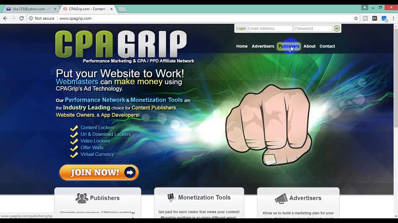 CPA Marketing tutorial Part 05 - How to Open Account In CpaGrip - YouTube