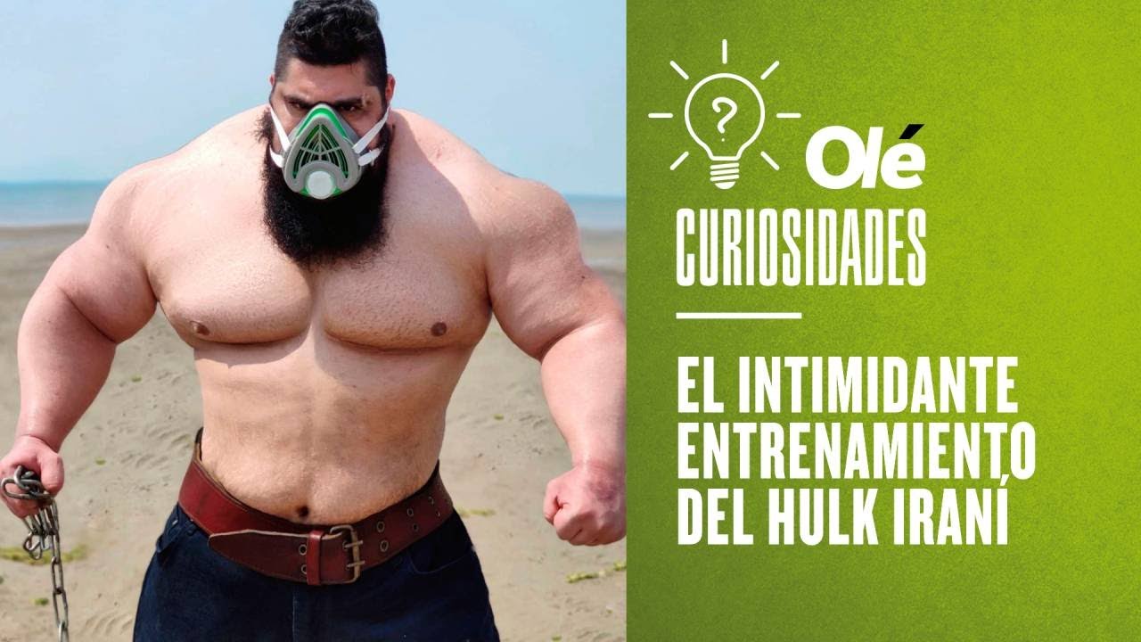 El intimidante entrenamiento del HULK IRANÍ - YouTube