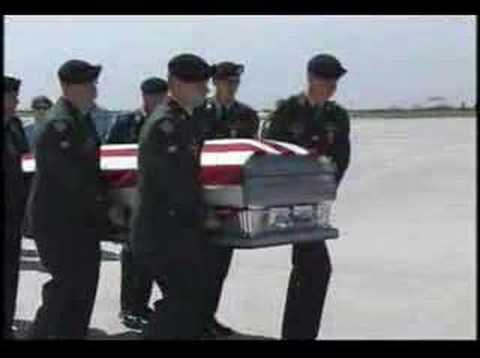 Cpl. Ray Bevel Funeral Motorcade - YouTube