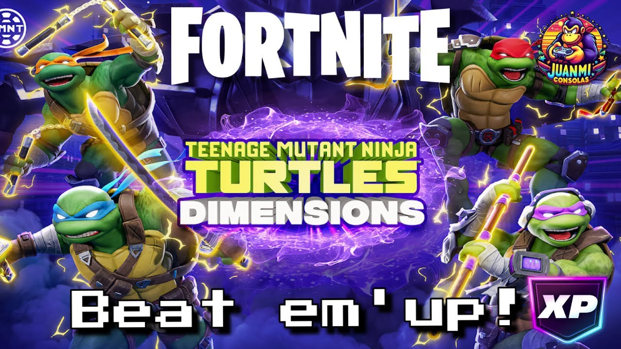 🔥 ¡Nuevo Beat 'em Up de las Tortugas Ninja en Fortnite! 🐢 ¡Acción y ...