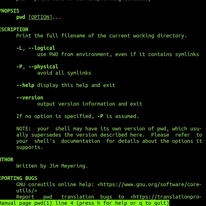 The pwd Command In Linux YouTube the-pwd-command-in-linux-youtube