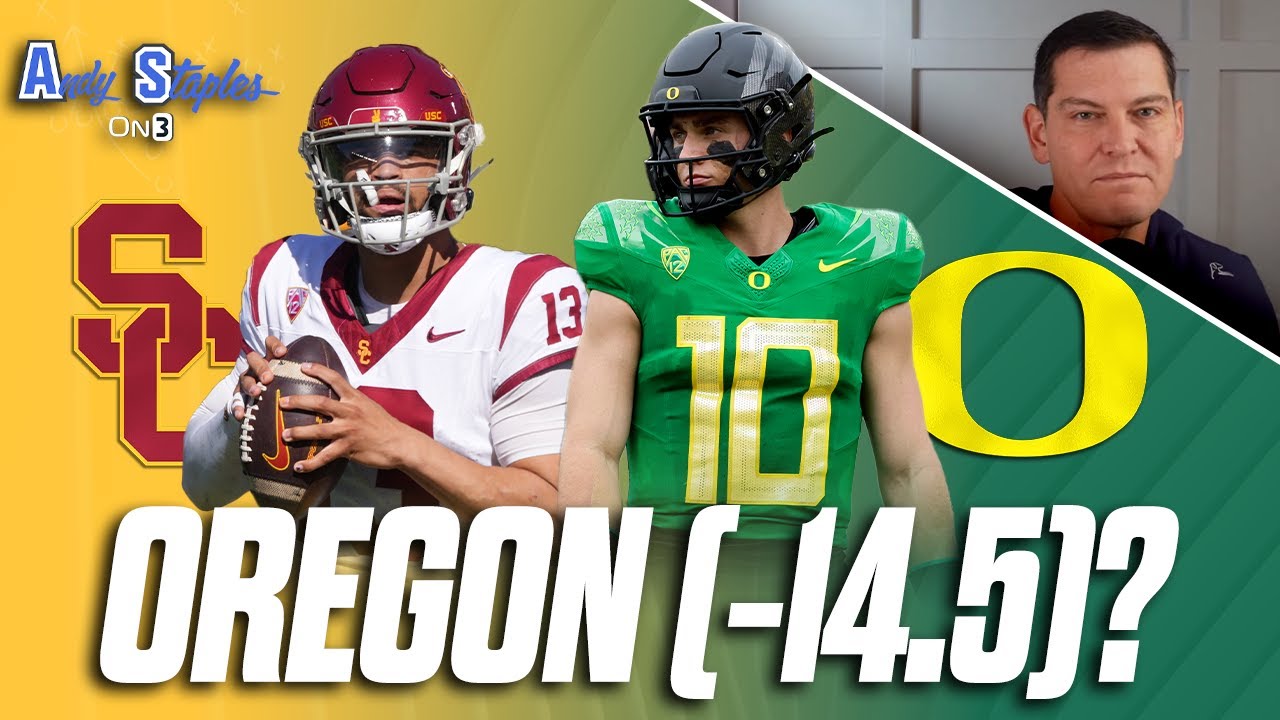 PICKING Oregon vs USC | Bo Nix, Dan Lanning vs Caleb Williams, Lincoln ...