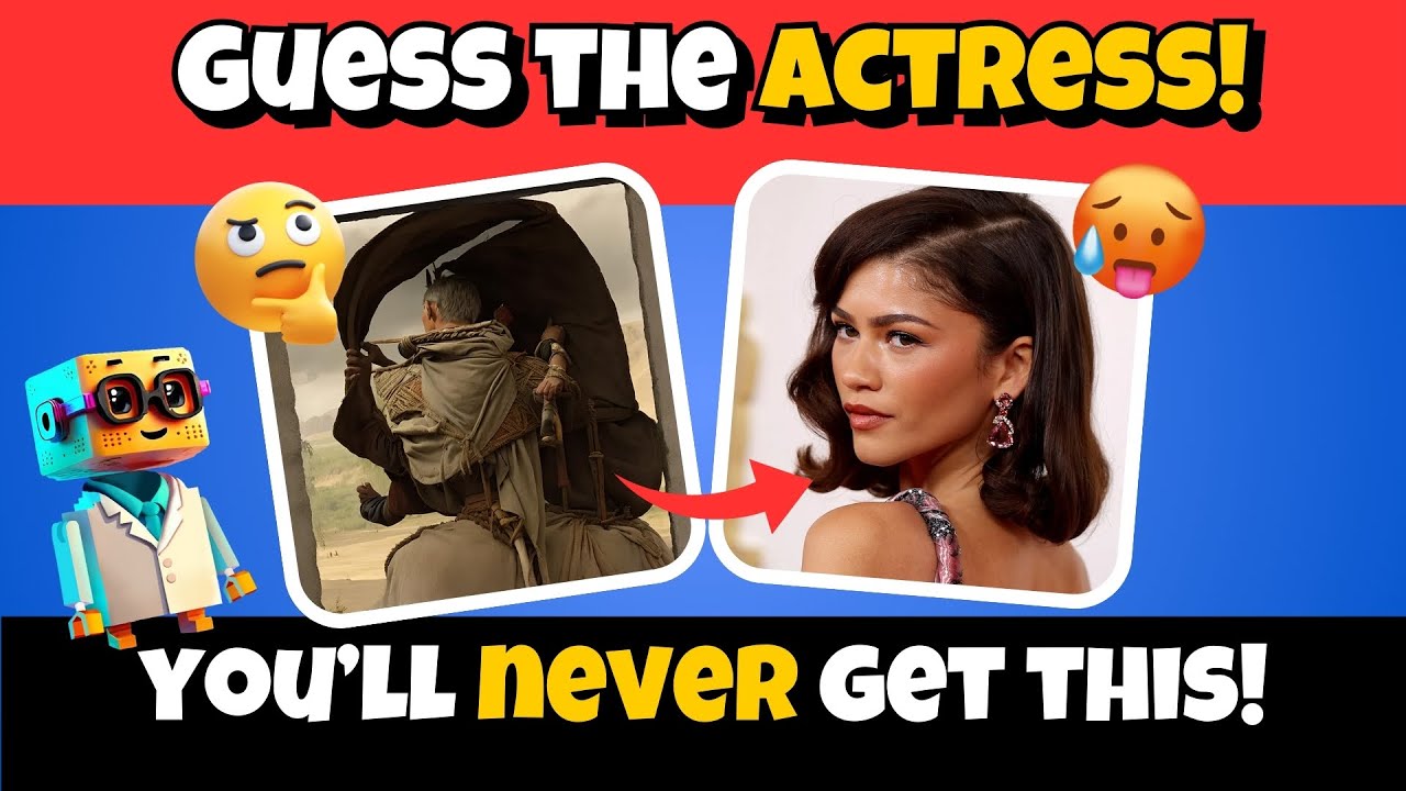 Guess the Hollywood Actress in 3 Seconds | 30+ World Famous Celebrities ...