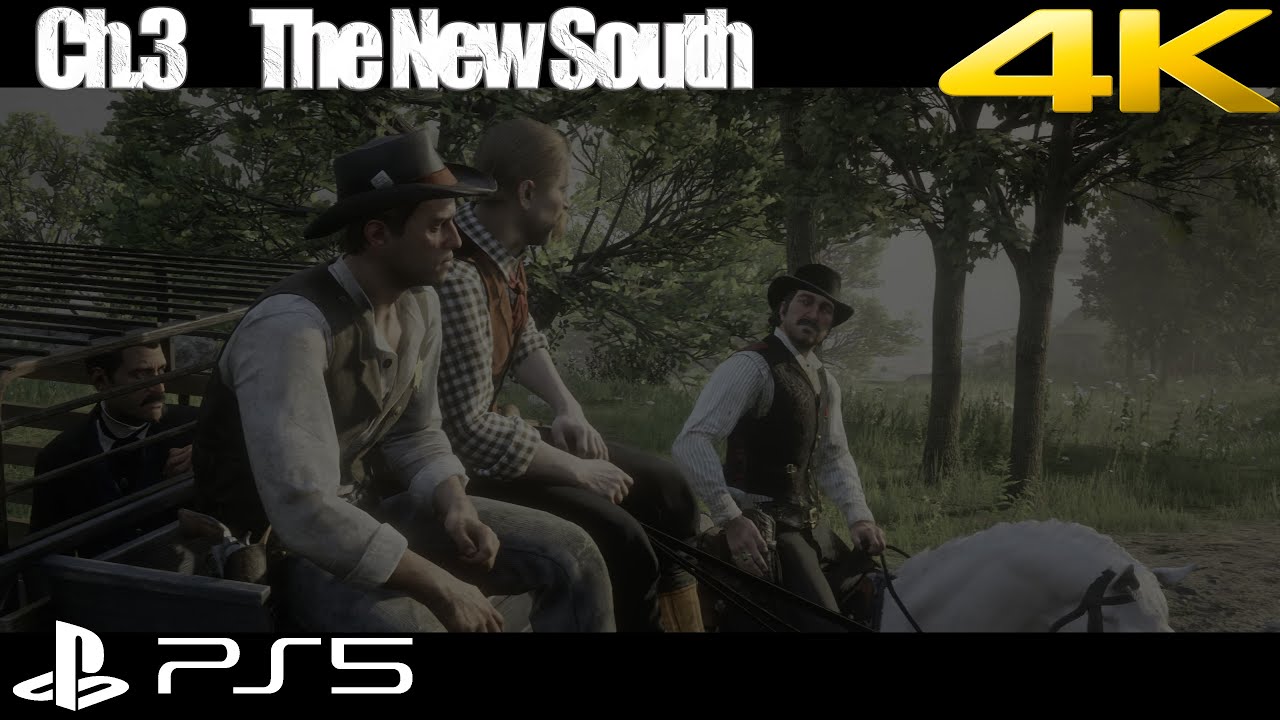 The New South - RDR2 - 4K PS5 - Walkthrough - Chapter 3 - Clemens Point ...
