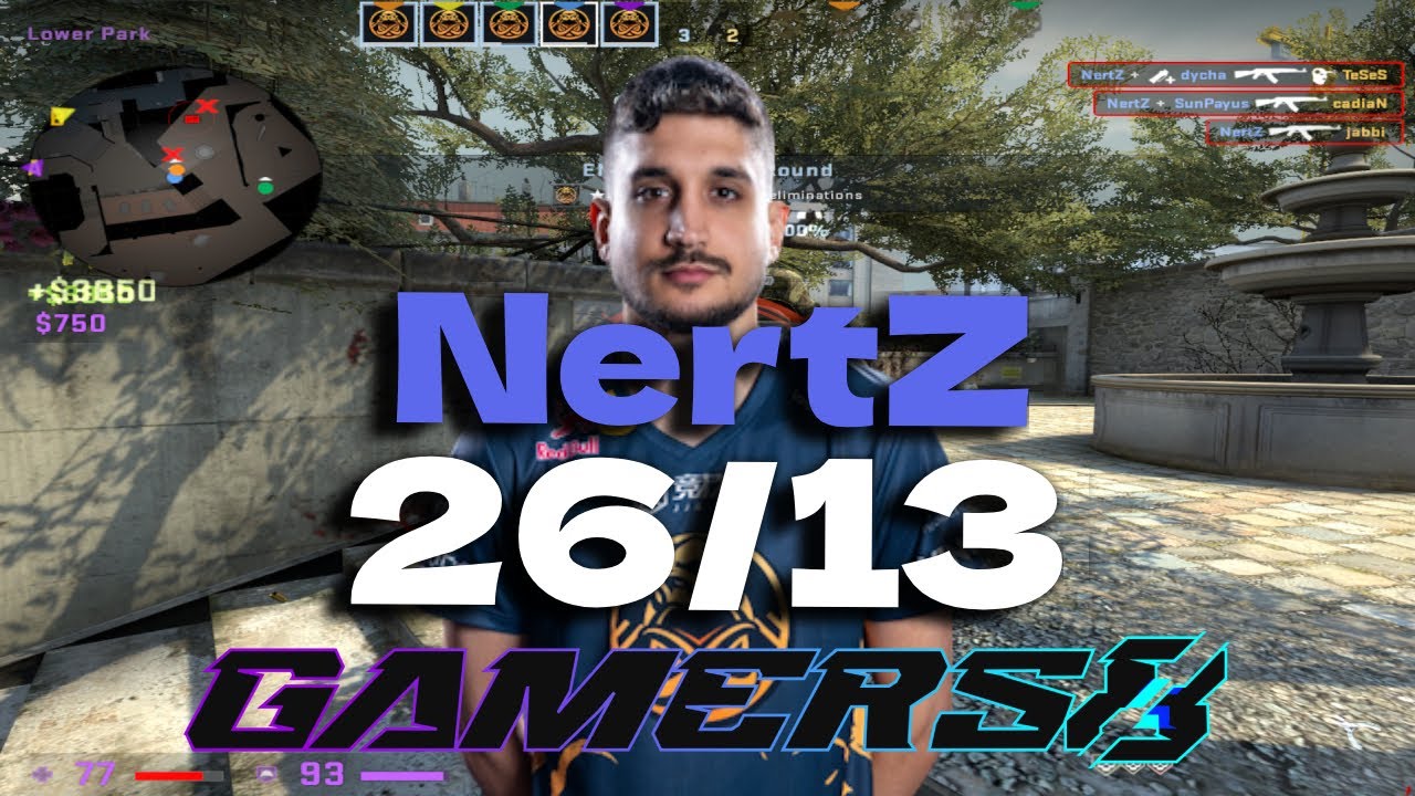 CSGO POV ENCE NertZ (26/13) vs Heroic (overpass) @ Gamers8 2023 Semi ...