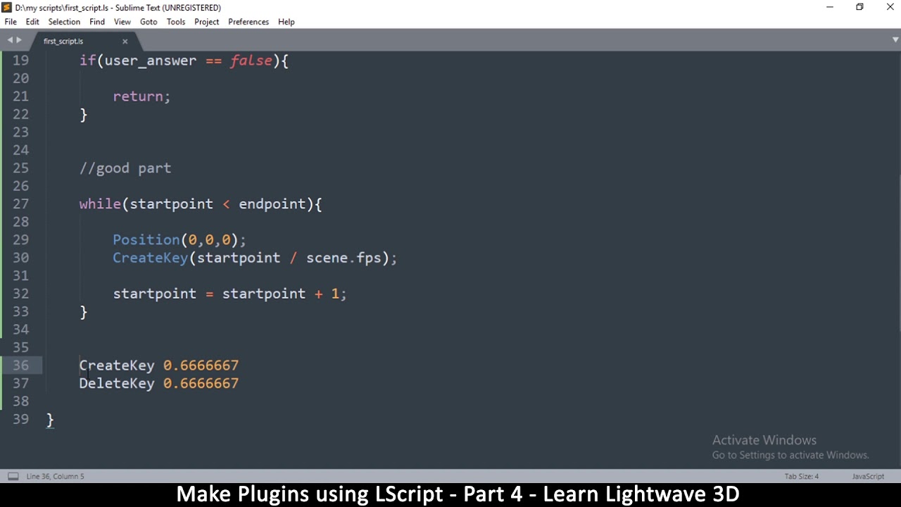 LScript Tutorial | Part 4 - Camera Shake Plugin | How to make plugins for lightwave 3D - YouTube