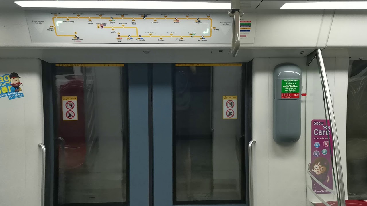 SMRT C830C [862]: Bayfront - Marina Bay - YouTube