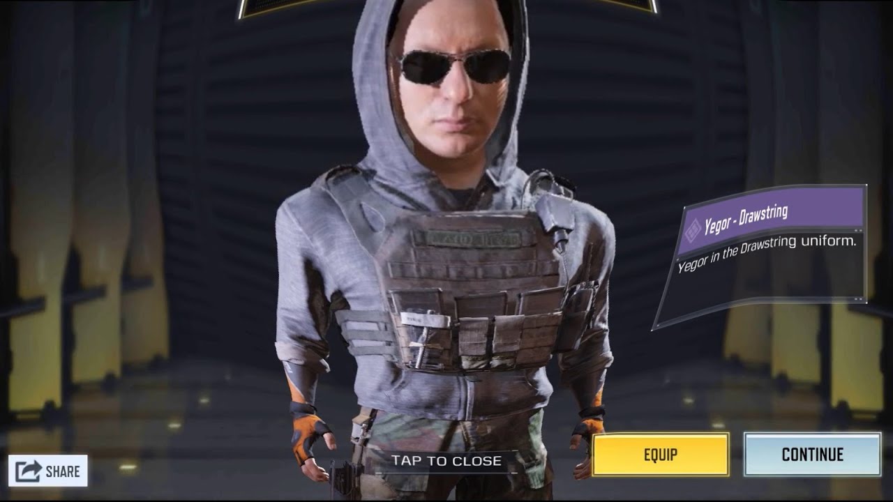 Tactical Human Crate | Yegor Drawstring | HBRa3 Bear Fist | COD Mobile ...