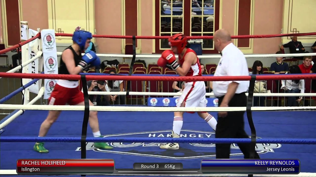 Haringey Box Cup Live Finals - Rachel Holifield v. Kelly Reynolds - YouTube