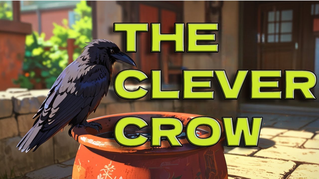 The Clever Crow: A Tale of Ingenuity and Perseverance | Aesop's Fables ...