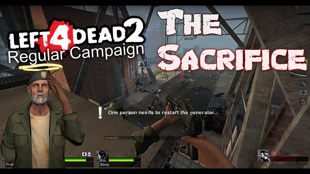 Left 4 Dead 2 - Regular Campaign - The Sacrifice | 1080p 60fps - YouTube