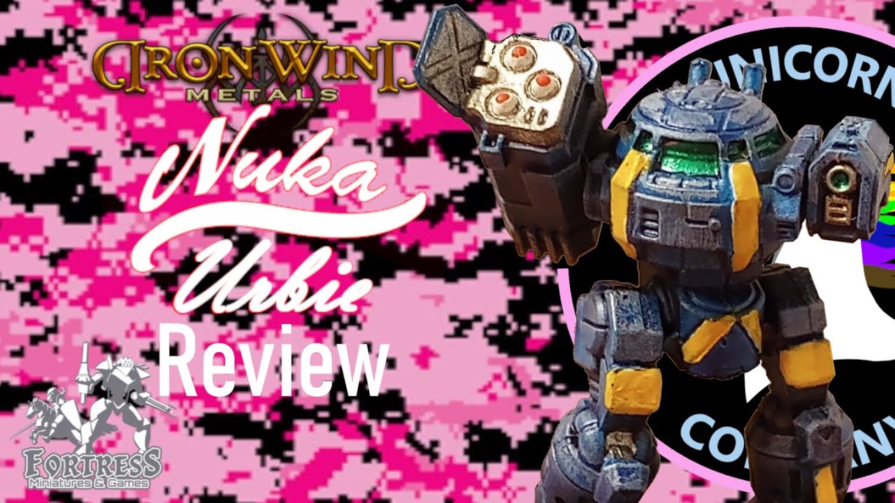 UrbanMech BattleTech Metal Miniature Review - YouTube