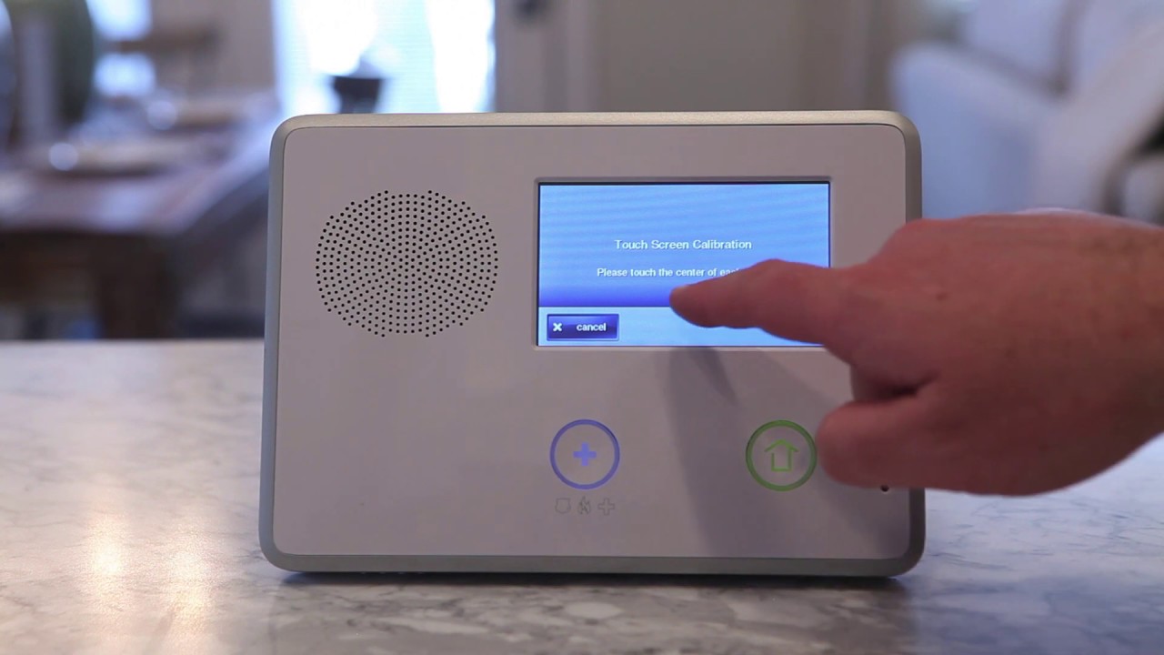 2GIG GC2: Calibrating the Screen - YouTube