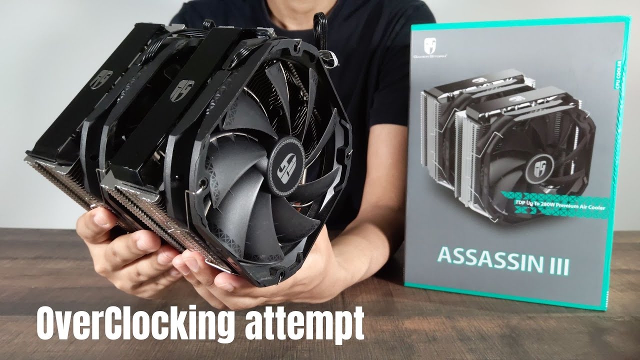 Deepcool Assassin III Review Overclocking attempt - YouTube