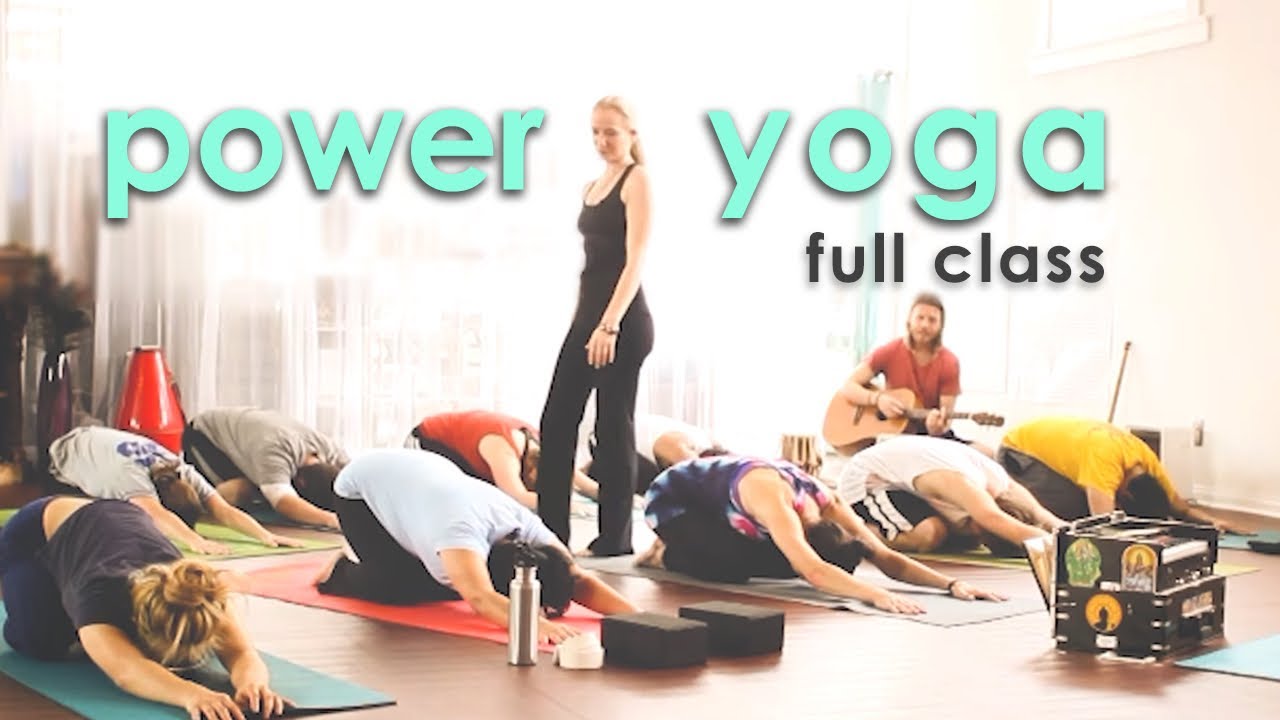 Power Yoga Full Class Yoga Workout - YouTube
