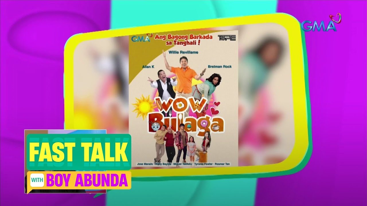 Fast Talk with Boy Abunda: WoW Bulaga, totoo nga ba?! (Episode 31 ...