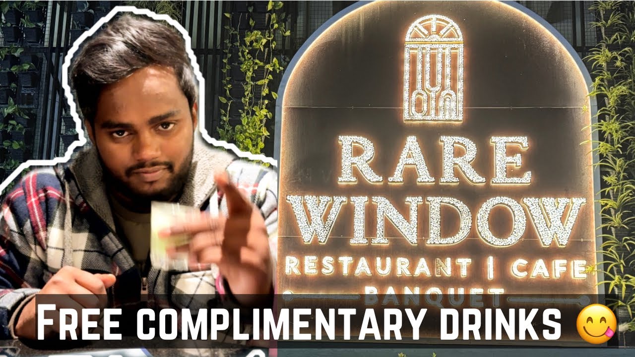 Exploring rare window restaurant patna | shivam yadav vlogs - YouTube