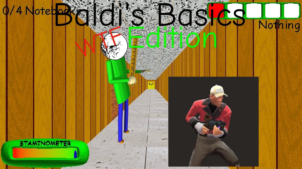 Baldi Basics WTF Edition/Балди Основы ЧЗХ Издание - YouTube