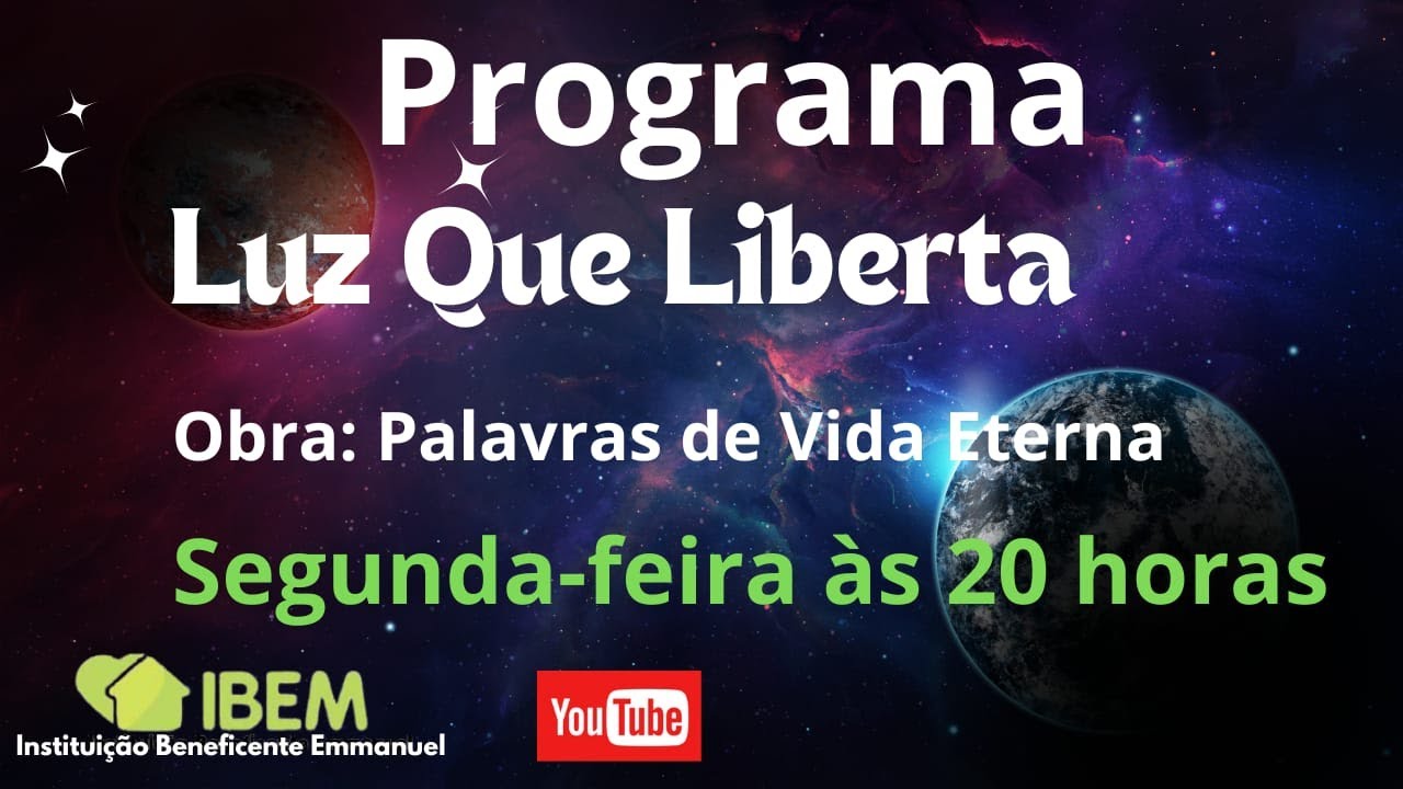 LUZ QUE LIBERTA - PALAVRAS DA VIDA ETERNA - ELIANE VARGAS - YouTube