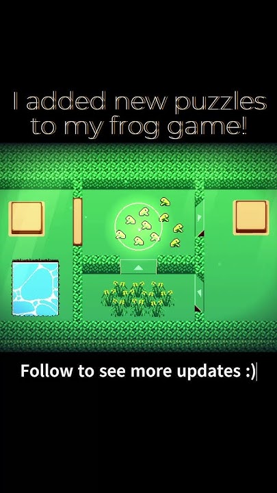 I added puzzles to my Frog Game! | Frog Corral Devlog - YouTube