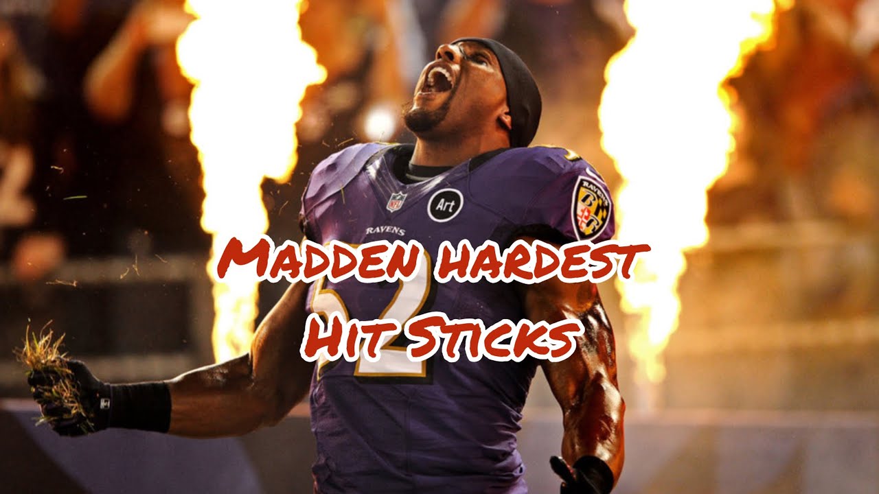 Hardest madden hit sticks - YouTube
