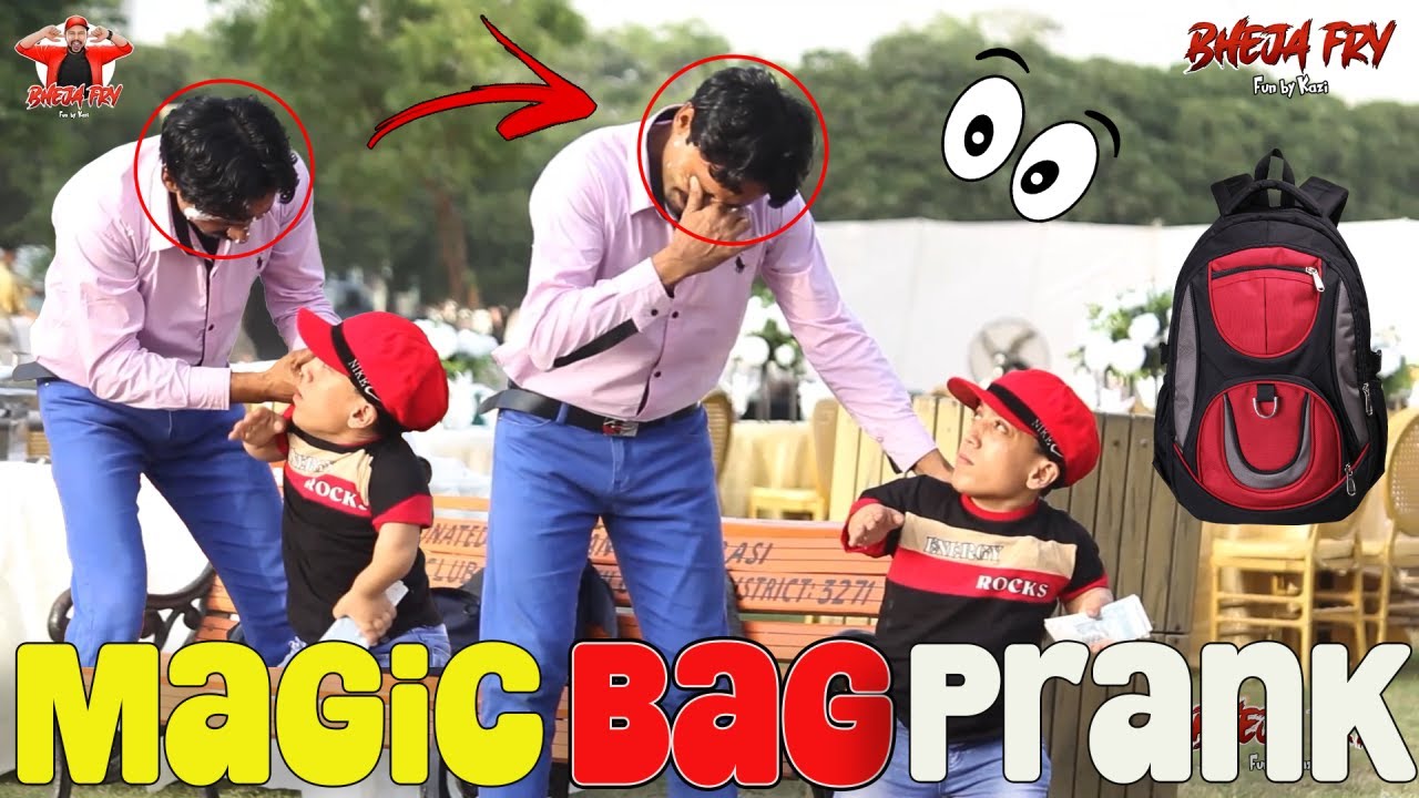 Magic Bag Prank | Magic Spray Prank - Funny Reactions -2023 ...
